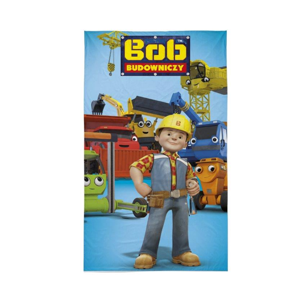 Ręcznik 30x50 cm z postaciami z bajki Bob budowniczy